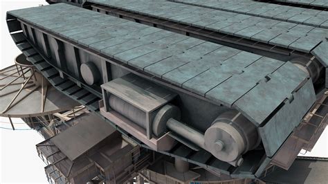 Mining Multi Bucket Wheel Excavator 3d Model 219 3ds Blend C4d