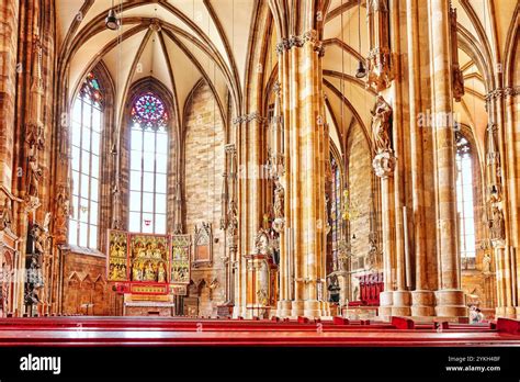 Interior St Stephens Cathedralstephansdom The Mother Church Of The