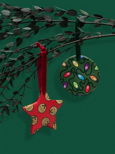 Custom Christmas Ornaments Printed Ceramic Ornaments