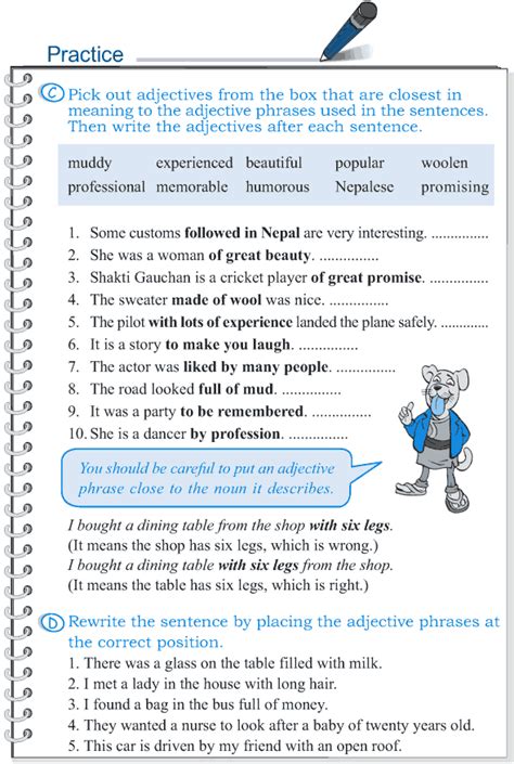 Free 5th Grade English Grammar Worksheets