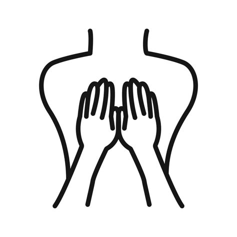Back Massage Icon 47743802 Vector Art At Vecteezy