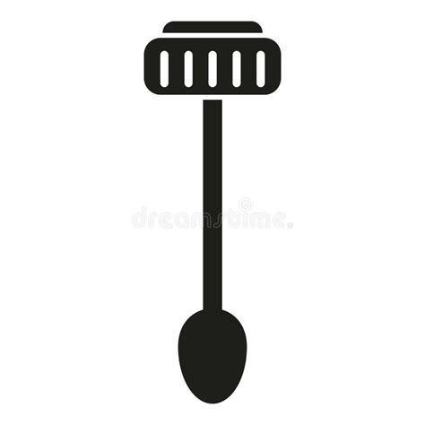 Plastic Test Swab Icon Simple Vector Lab Sample Stock Vector