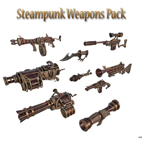 Steampunk Weapons