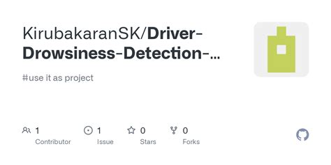 Github Kirubakaranskdriver Drowsiness Detection System With Opencv