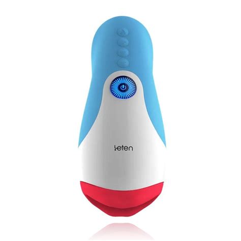 Leten 10 Vibrator Sucking Male Masturbator With Realistic Tongue Licki