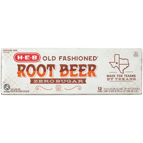 H E B Zero Sugar Old Fashioned Root Beer Fig App