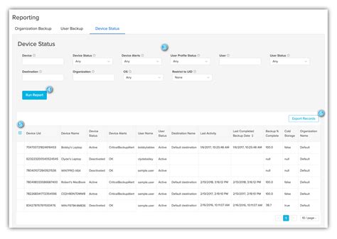 Device Status Report Use Cases Crashplan Help Center