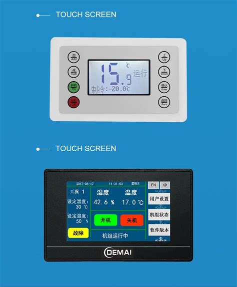 Ceiling Mounted Rotary Dehumidifier Air Conditioning Controller Rs485