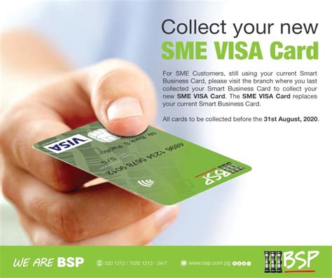 Bsp Png Collect Your Sme Visa Card Before 31st August 2020 Bsp