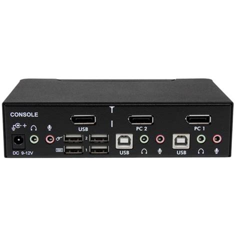 USB KVM Switch Port DisplayPort StarTech Com Canada