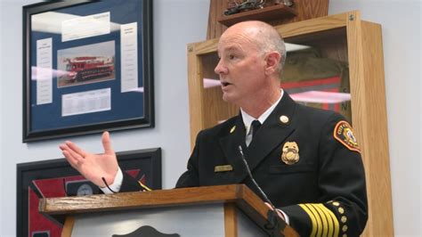 San Diego Fire Rescue Department Sdfd Fire Chief Colin Stowell Announces Upcoming Retirement