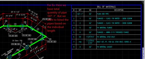 Bill Of Materials In Isometric Drawing Modification Autodesk Community