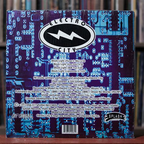 Electro City Black Light 1997 Splash Vgvg