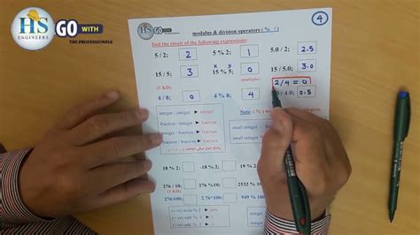 04 C Programming Division Modulus P4 Youtube