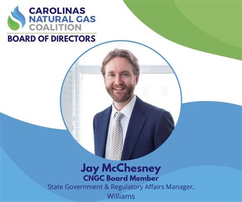 Im Excited To Be Joining The Board Of Directors Of The Carolinas Natural Gas Coalition