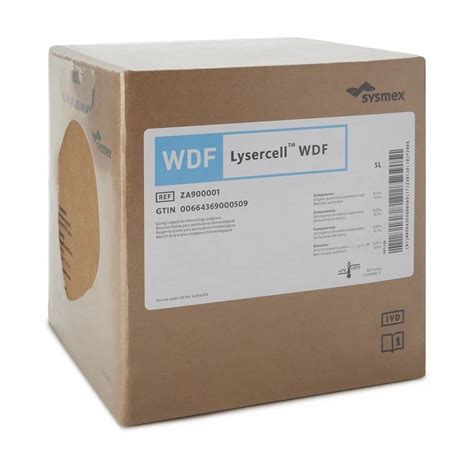Sysmex Lysercell Wdf Hematology Reagents Packaging Type 5 L At ₹ 1000piece In Srinagar