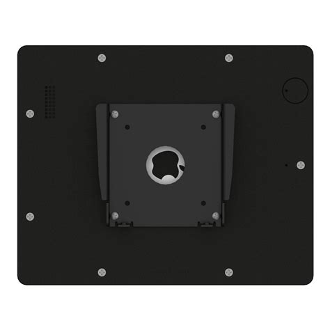 Vidamount Permanent Fixed Glass Mount Ipad 2 3 And 4 Tablet Mount Black