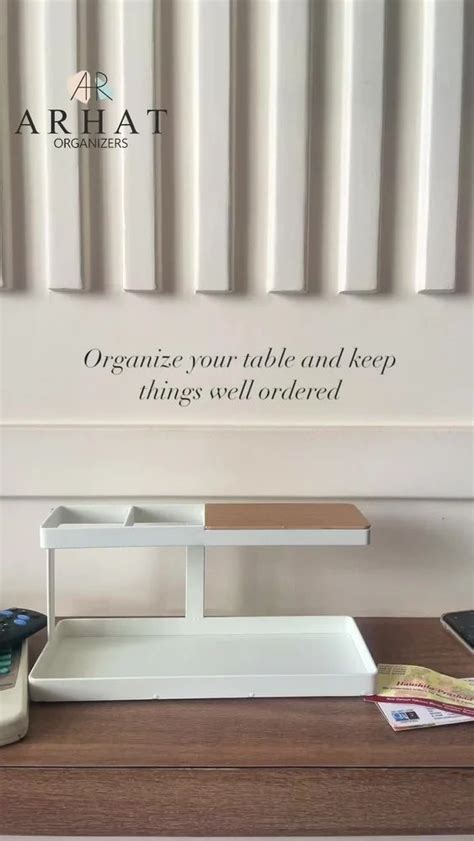 Arhat Organizers White Table Organizer For Home And Office Size Standard At Rs 999piece In Mumbai