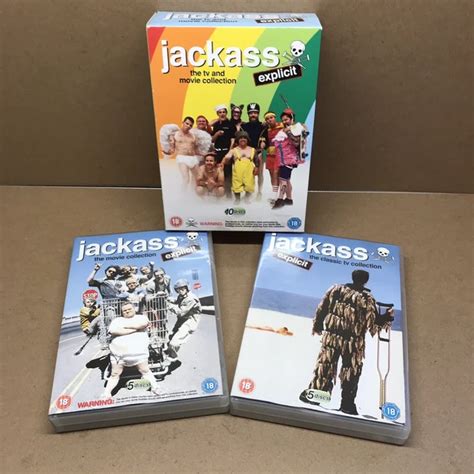 Jackass The Tv And Movie Collection Dvd Box Set Bam Margera Region 2
