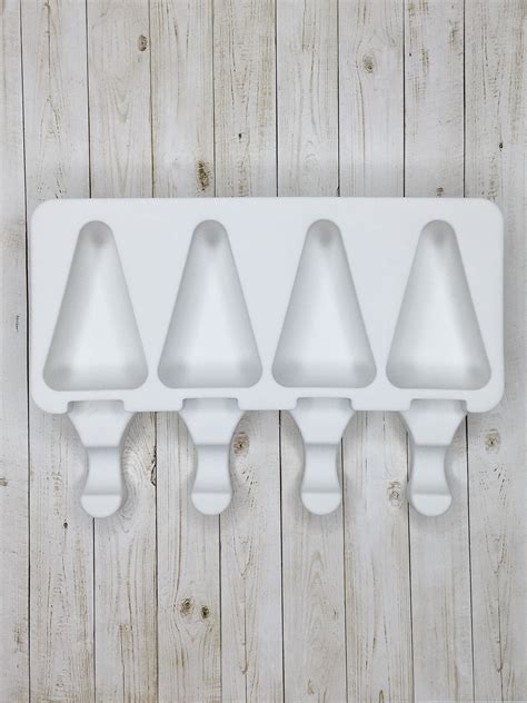 Mini Triangle Popsicle Moldchristmas Tree Cakesicle Mold Etsy