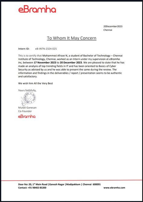 Cybersecurity Futuretechnology Learningexperience N Mohammed Afroze