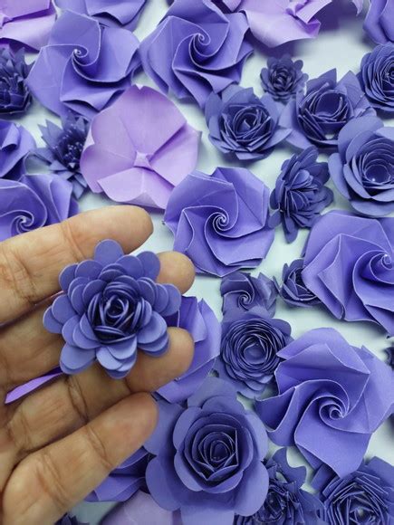 85 Flores Roxolilas Elo7 Produtos Especiais