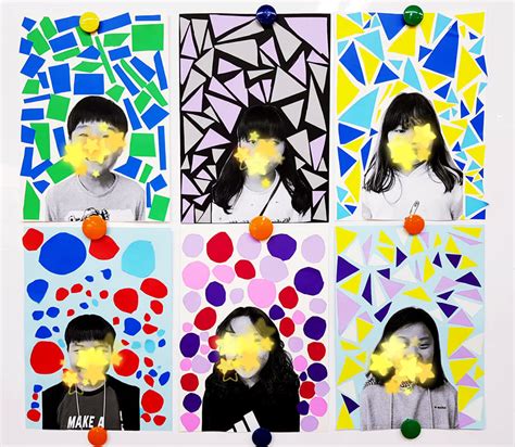 케이론샘의 그림이야기 조형요소 색 형 조형원리 통일 반복 대비 활용한 오늘의 미술시간