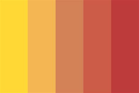 Savannah Sunset Color Palette