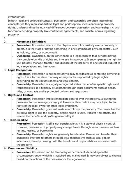 Jurisprudence Assignment Pdf Possession Law Ownership