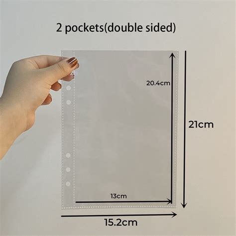 Minimalist Pp Binder Japan Style A5 A4 Stationary Binding 6 Holes Loose Leaf Refill Notebook