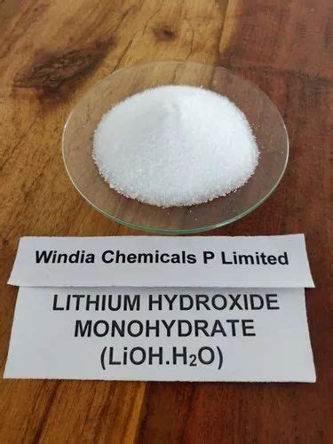 Lithium Hydroxide Monohydrate Lioh H2o 56 At Best Price In Srirangam