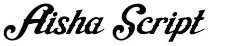 aisha script font by mikrojihad inc fontriver