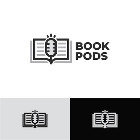 Premium Vector Education Podcast Logo Vector