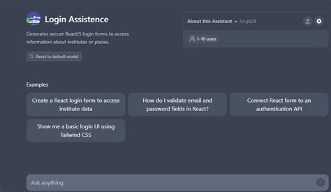 🚀 Excited To Share My Latest Open Source Project Login Assistance Ai — A Reactjs Based