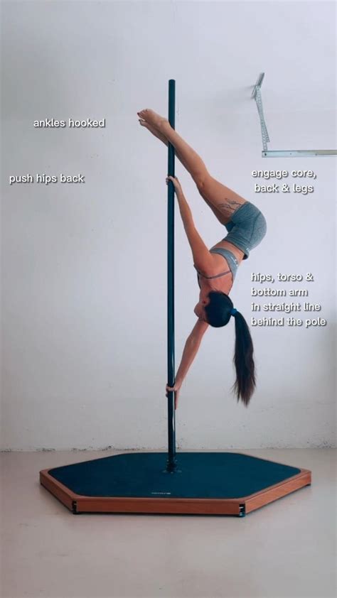 Inverted D Pole Poses Pole Tricks Pole Tips And Cues Spin Pole Split Grip In 2022