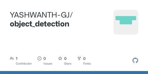 Github Yashwanth Gjobjectdetection