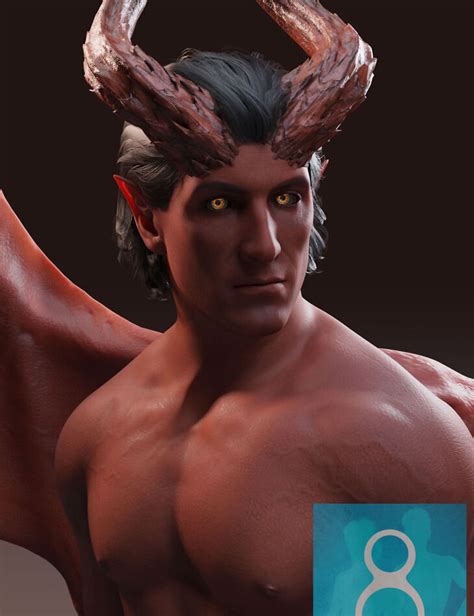 Bg3 Raphael Devil For G8m Render State