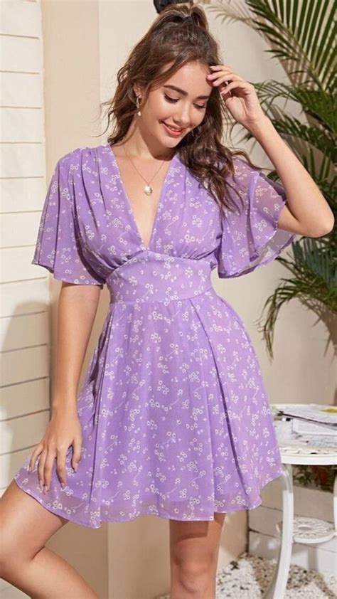 10 Outfits En Color Lila Para Sentirte Fresca Y Femenina Short