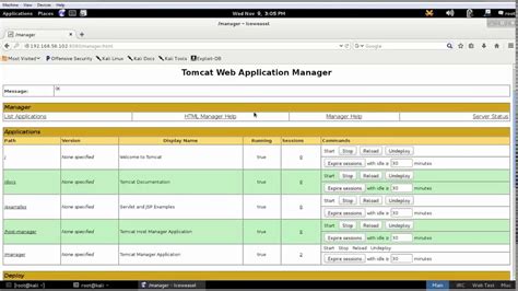 Hacking Apache Tomcat Gain System Administrator Access Manual