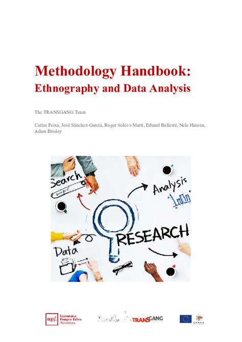 Pdf Methodology Handbook Ethnography And Data Analysis Nele Hansen