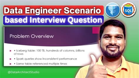 Data Engineer Scenario Based Interview Question Dataengineering