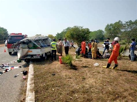 ရန်ကုန် မန္တလေး အမြန်လမ်းတွင် ၂၀၂၁ ခုနှစ် ခြောက်လတာ ကာလအတွင်း ယာဉ်မတော