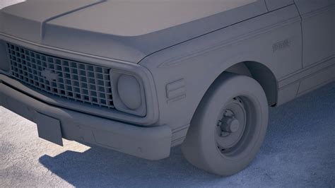 3d Model Chevrolet C10 Cheyenne Turbosquid 1219344