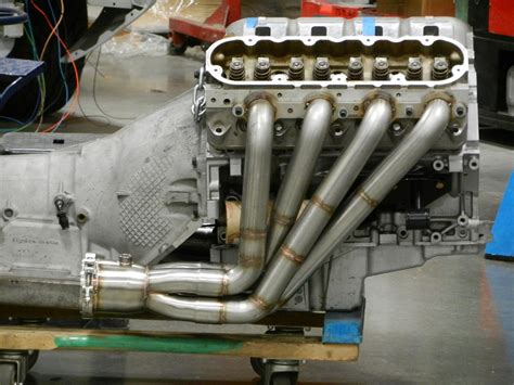 Headers For Schwartz Chassis Ls Tall Deck 68 Camaro Dry Sump Pump