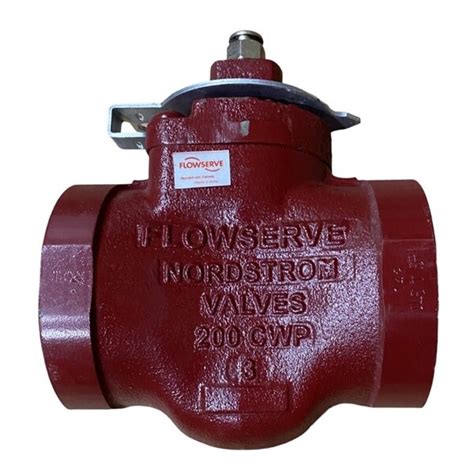 3 Nordstromflowserve 142 Lubricated Plug Valve Fip X Fip