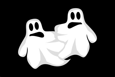 Ghost Logo Halloween Ghost Vector Graphic By May Graphic · Creative Fabrica