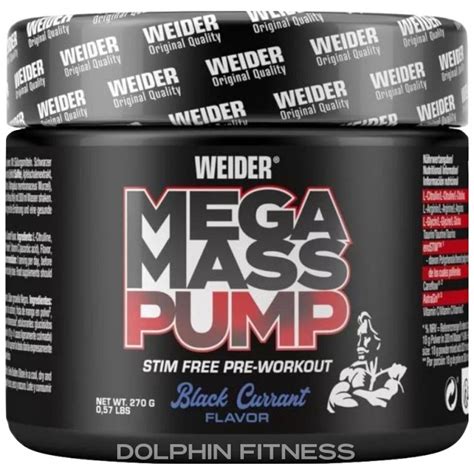Weider Mega Mass Pump 270g