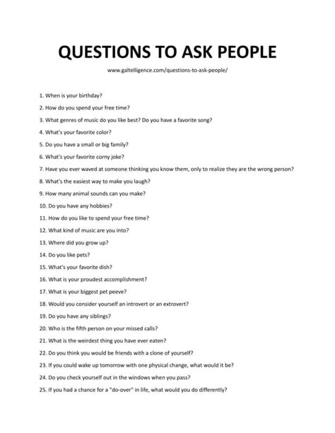 29 Ultimate Questions To Ask People Spark Interest In Your Conversation