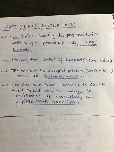 What Is Phugoid And Short Period Modes Does It Occur When The Airplane