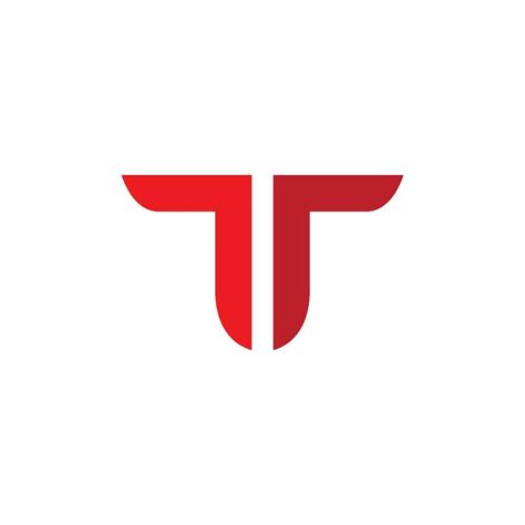 T Letter Logo Template 33860250 Vector Art At Vecteezy